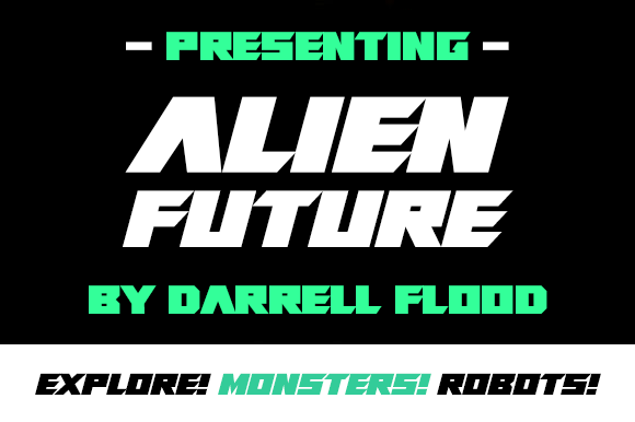 Alien Future Font - MakersType